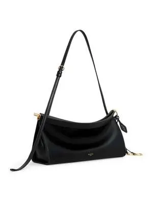 Alaïa Le Click East West Medium Leather Bag - Black