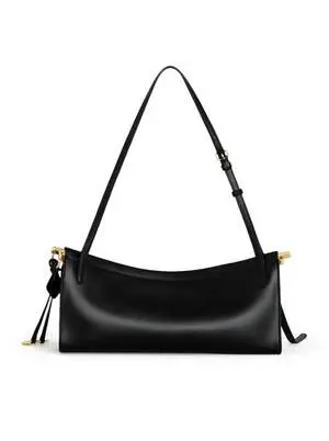 Alaïa Le Click East West Medium Leather Bag - Black