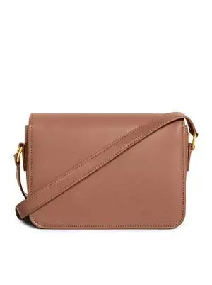 Celine Teen Triomphe Bag In Polished Calfskin - Multicolor