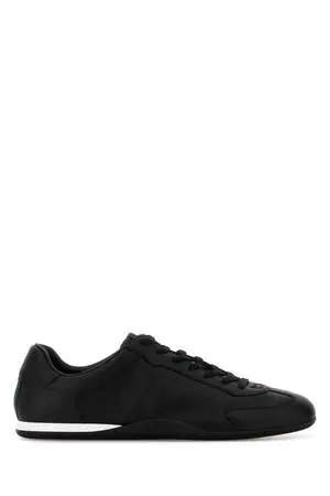 Gucci Calf Skin Leather Sneakers - Black