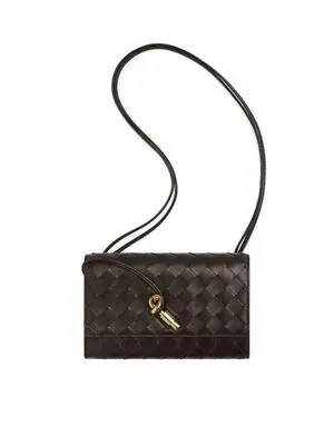 Bottega Veneta Andiamo Intrecciato Nappa Clutch