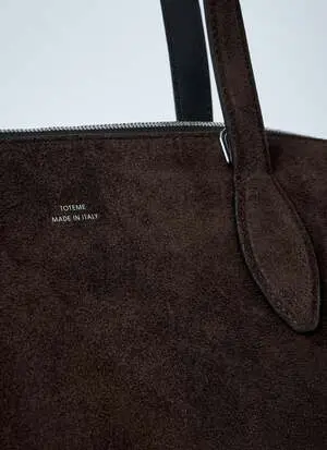 TOTEME Suede Day Tote Bag - Brown