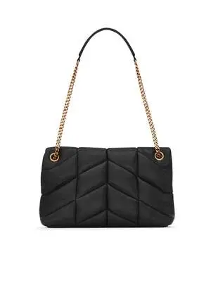 Saint Laurent Small Puffer Bag - Black