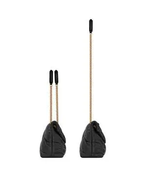 Saint Laurent Small Puffer Bag - Black