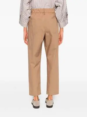 Brunello Cucinelli Cotton Pants Made In Italy - Multicolor
