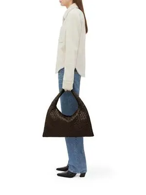 Bottega Veneta Small Intrecciato Leather Hobo Bag - Multicolor