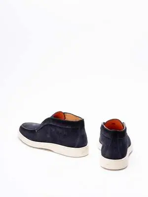 Santoni Suede Ankle Boots - Multicolor