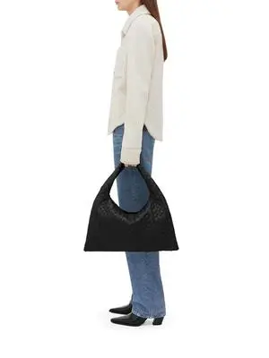 Bottega Veneta Small Woven Leather Hobo Bag