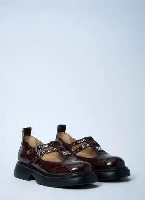 GANNI Butterfly Mary Jane Shoes