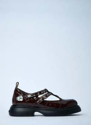 GANNI Butterfly Mary Jane Shoes