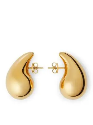 Bottega Veneta Bottega Veneta Small Drop Earrings In Yellow Gold Yellow