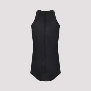 Rick Owens Basic Rib Tank Top - Black