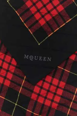 Alexander McQueen Embroidered Silk Scarf - Multicolor