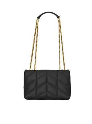 Saint Laurent Quilted Lambskin Mini Bag