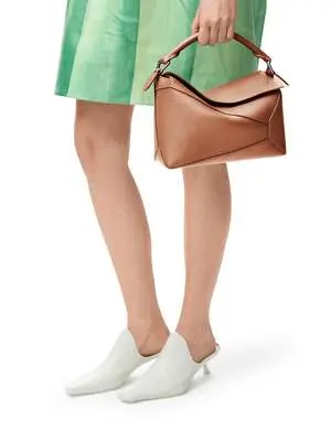 Loewe Small Puzzle Edge Bag In Classic Calfskin Leather - Tan