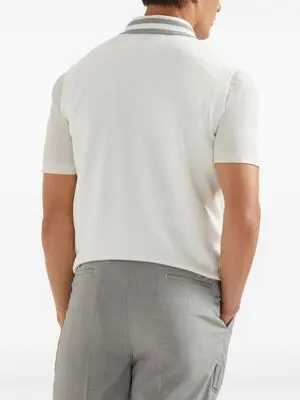 Brunello Cucinelli Logo Cotton Vest - Multicolor