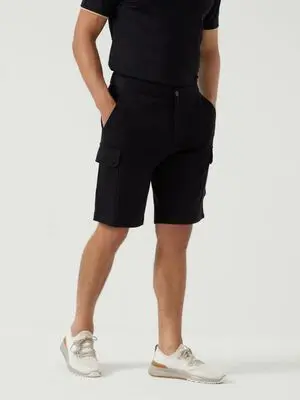 Brunello Cucinelli Cotton Cargo Shorts