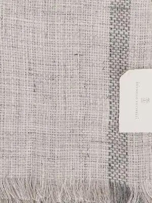 Brunello Cucinelli Line Scarf - Multicolor