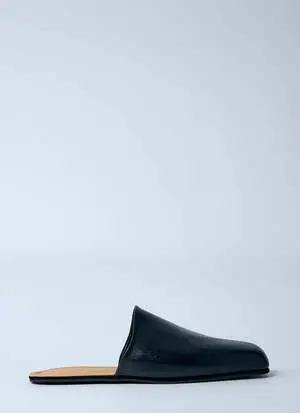 Our Legacy Ciagarr" Leather Mules - Black