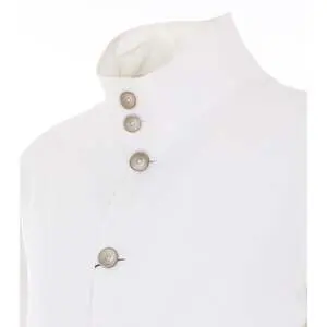 Herno Linen Cotton Blend Bomber Jacket