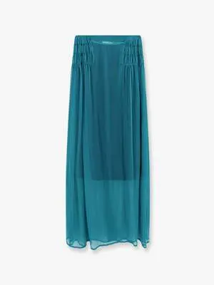Dries Van Noten Scarlett Silk Maxi Skirt - Multicolor