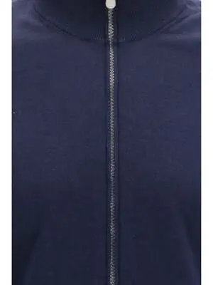 Brunello Cucinelli Rib Knit Cotton Cardigan
