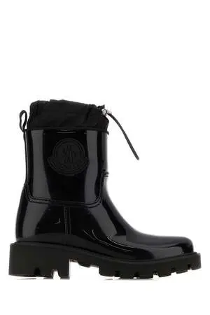 Moncler Rubber Stream Ankle Boots - Black