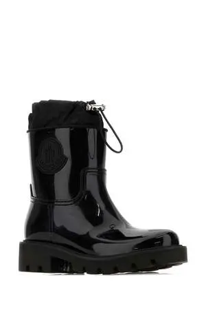 Moncler Rubber Stream Ankle Boots - Black