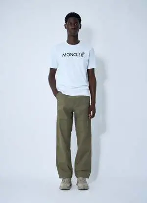 Moncler Logo Patch Pants