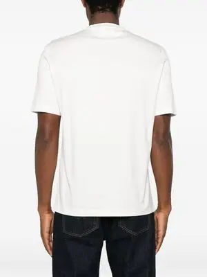 Brunello Cucinelli Logo Cotton T-shirt - Multicolor