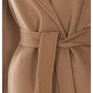 Max Mara Cashmere Belted Coat - Cream