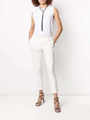Brunello Cucinelli Cotton Jersey Tank Top - Multicolor