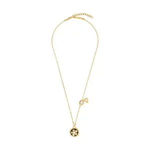 FERRAGAMO Fiore Charm Necklace - Gold