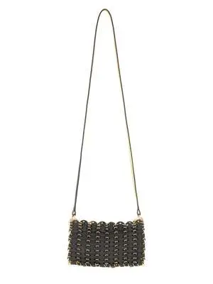 Rabanne 1969 Nano Flip Bag Shoulder Bag - Black