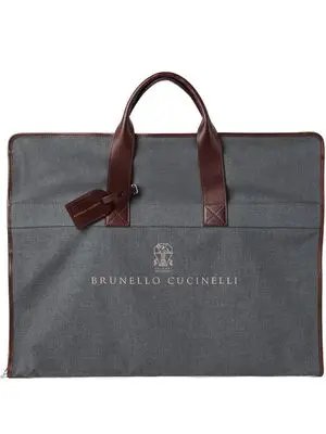 Brunello Cucinelli Logo Bags For Men