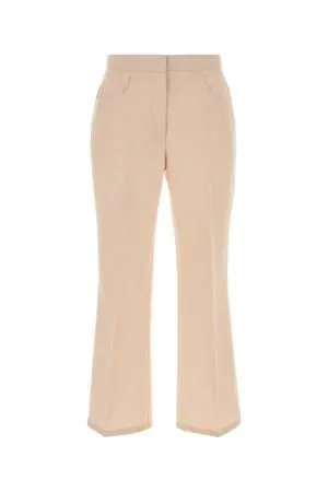JIL SANDER Light Wool Pants - Pink