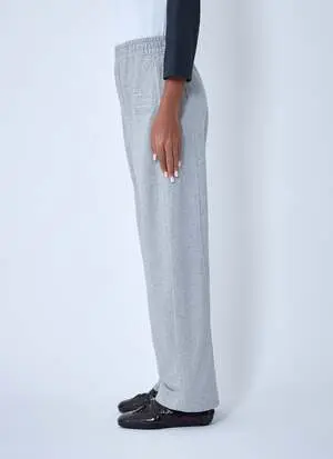 GANNI Cotton Jersey Straight-leg Track Pants - Gray