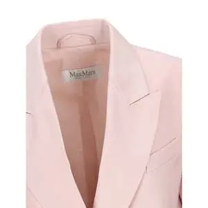 Max Mara Double-breasted Peak Lapel Blazer