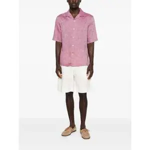 Brunello Cucinelli Shirts - Red