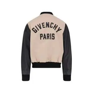 Givenchy Paneled Bomber Jacket - Black
