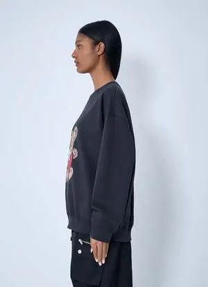 GANNI Graphic Motif Sweatshirt