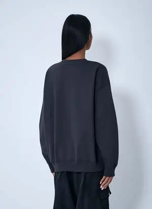 GANNI Graphic Motif Sweatshirt