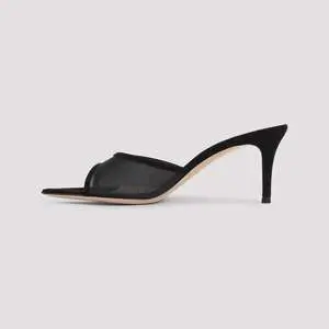 GIANVITO ROSSI Elle 70 Suede Mules