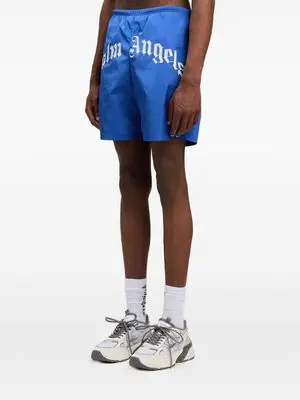 Palm Angels Logo Swim Shorts - Multicolor