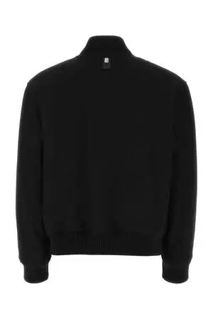 1017 Alyx 9sm Black Wool Blend Bomber Jacket - Multicolor