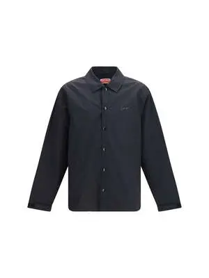 Kenzo Lightweight Cotton And Nylon Coach Jacket - Black