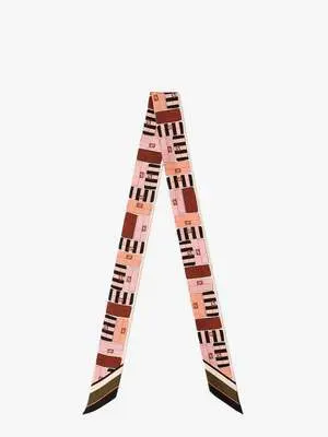 Fendi Wrappy Silk Bandeau - Multicolor