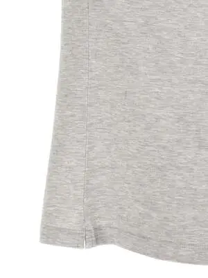 Brunello Cucinelli Logo Piqué Polo Shirt - Gray