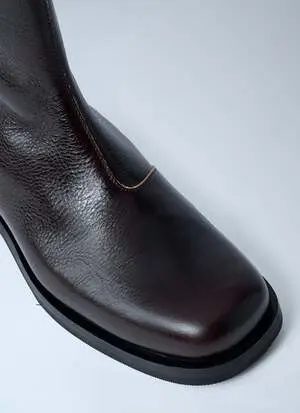 Our Legacy Camion Leather Chelsea Boots