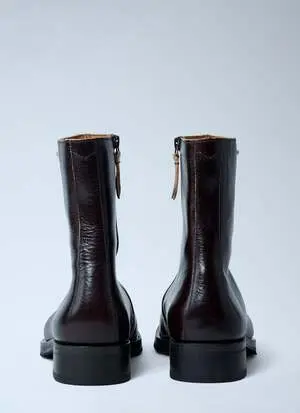 Our Legacy Camion Leather Chelsea Boots